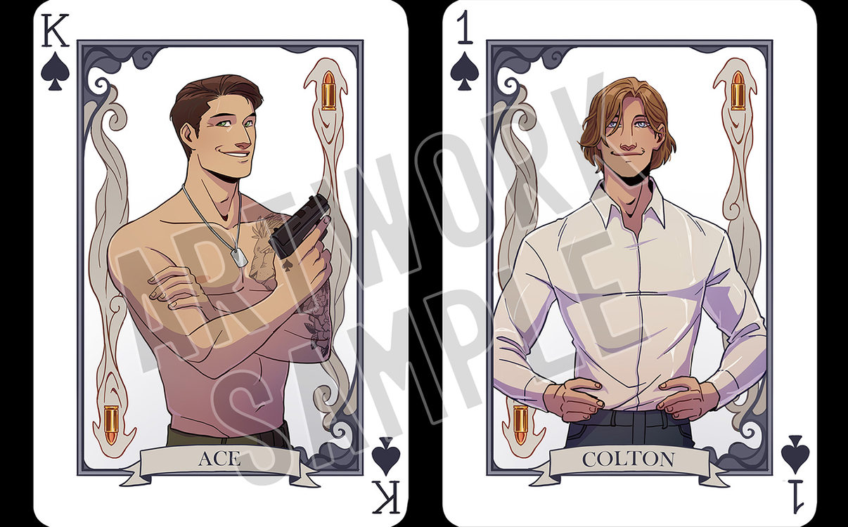 Four Kings Security Character Collector Cards – Charlie Cochet