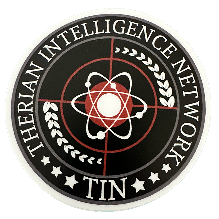 TIN Logo Matte Vinyl Sticker – Charlie Cochet